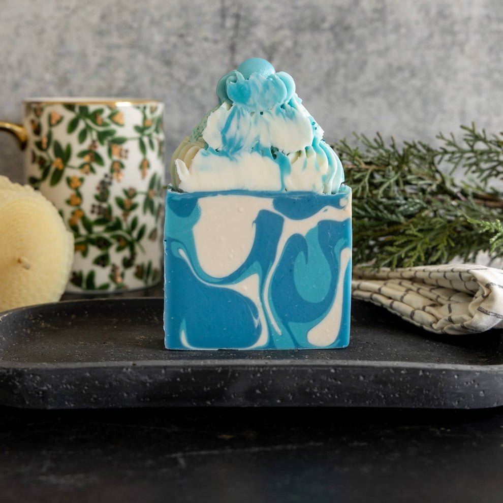 Winter Garden Frosted Soap – ROYALTY SOAPS