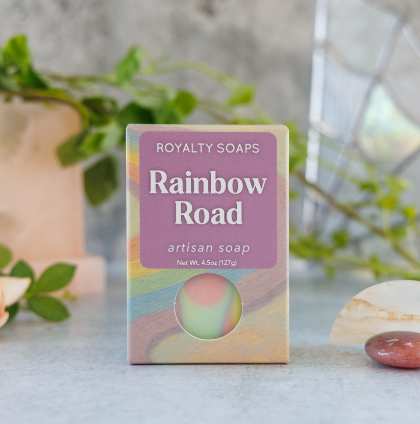 Rainbow Road Artisan Soap – ROYALTY SOAPS