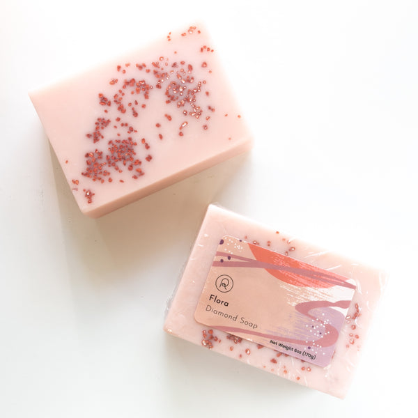 Flora Diamond Soap – ROYALTY SOAPS
